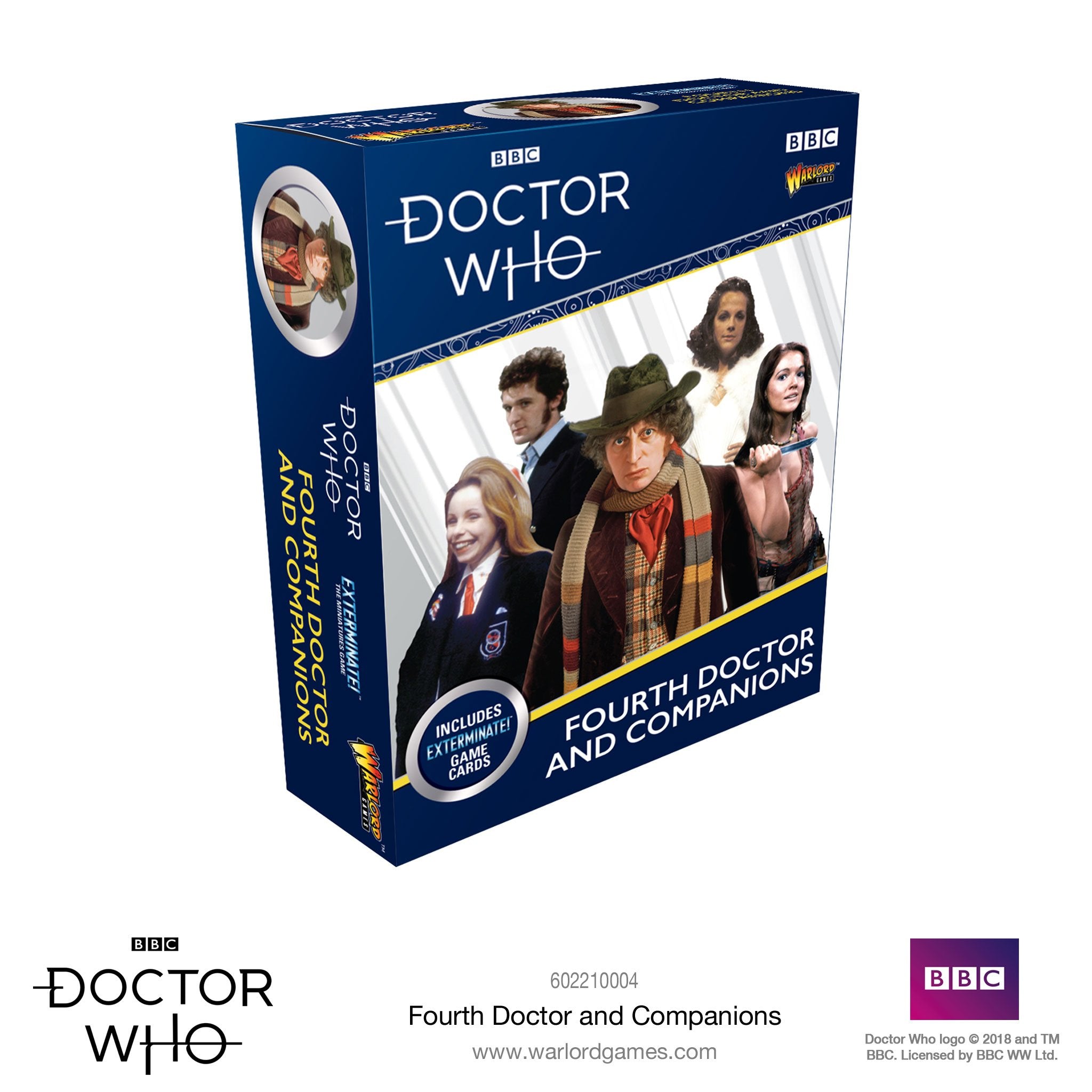 The Fourth Doctor & Companions - Doctor Who Into the Time Vortex